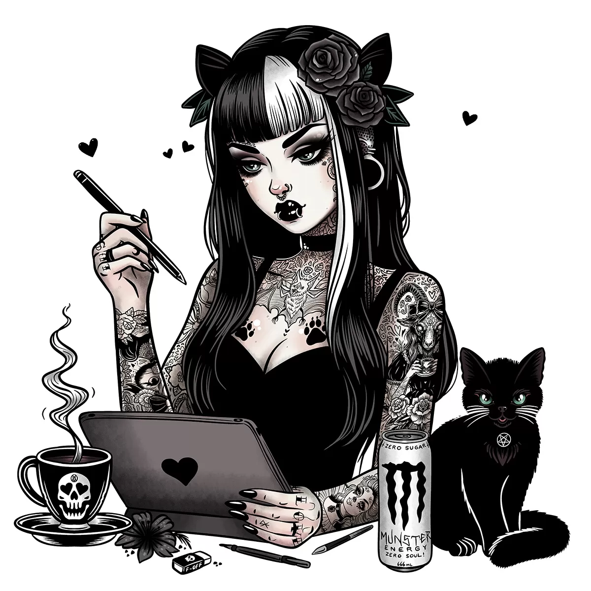 About Black Market Lowbrow Art | Tattoo-Inspired Art & Culture